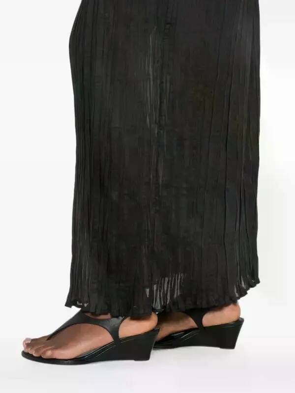 Sú Crinkled Effect Maxi Skirt