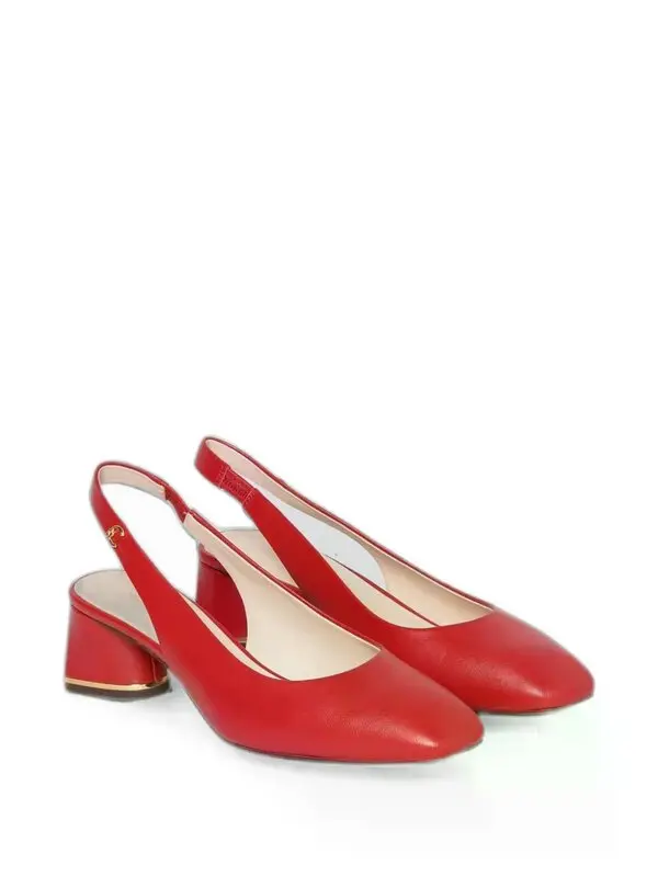 COCCINELLE Leather Slingback Sandals