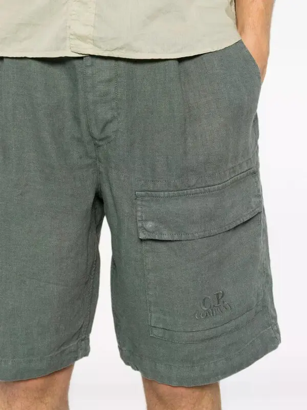 C.P. COMPANY Pleated Cargo Shorts