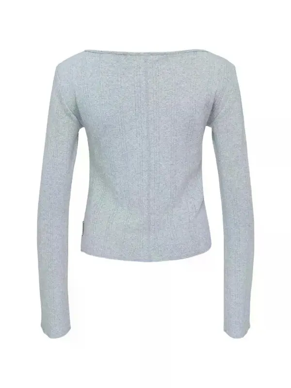GLOWNY Long-sleeve Polo Top
