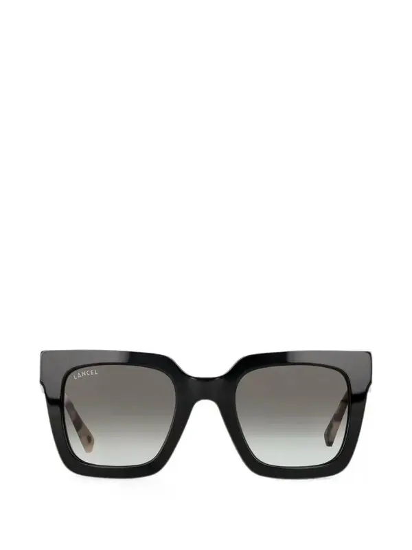 LANCEL Louison Square-frame Sunglasses - Black