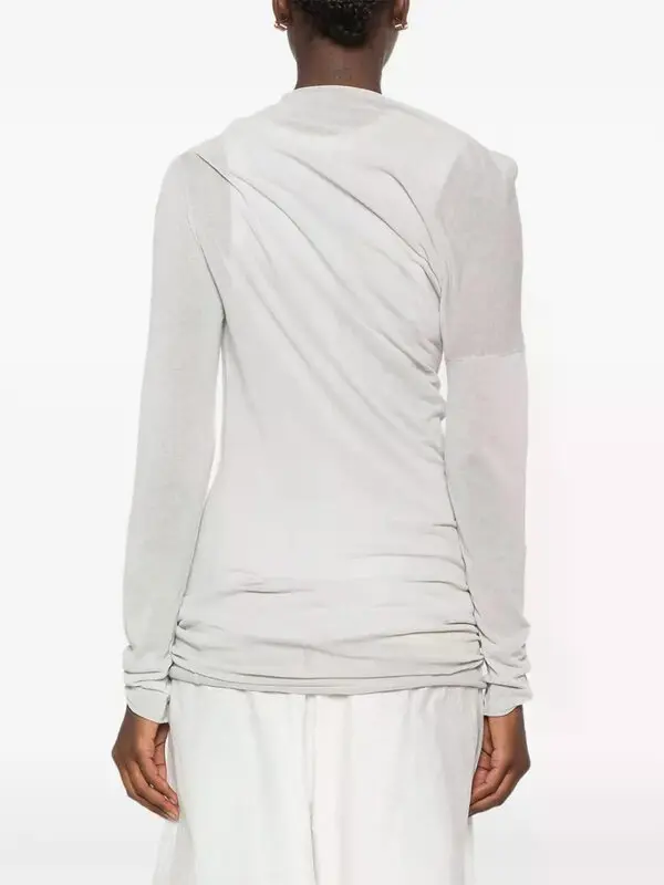 Paloma Wool Jojo Ruched Long Sleeve Top