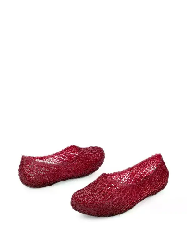 Melissa Campana Papel Hug Ballet Flats - Red