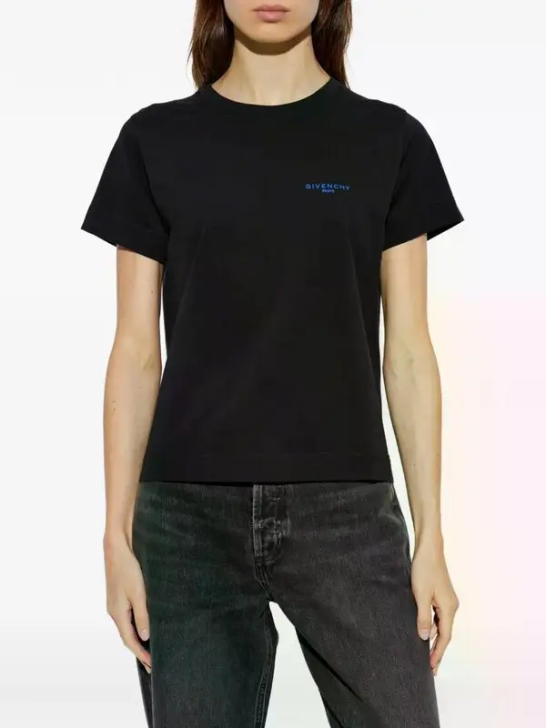 Givenchy Short-sleeve Cotton T-shirt - Black