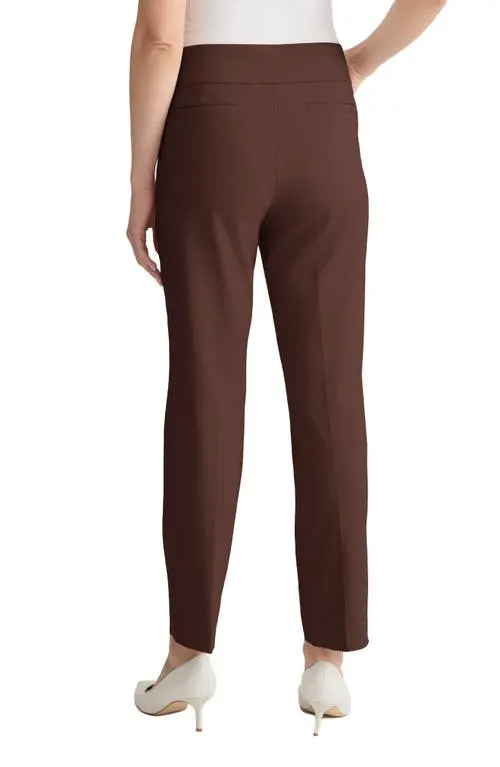 Jones New York Pull-on Straight Leg Ankle Pants