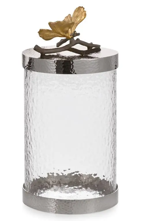 Michael Aram Butterfly Ginkgo' Canister - Silver