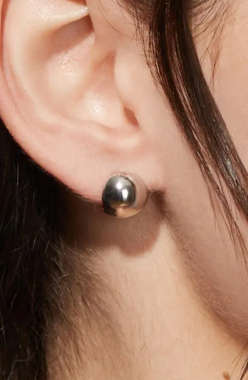 ANA LUISA Mini Abby Sphere Huggie Hoop Earrings