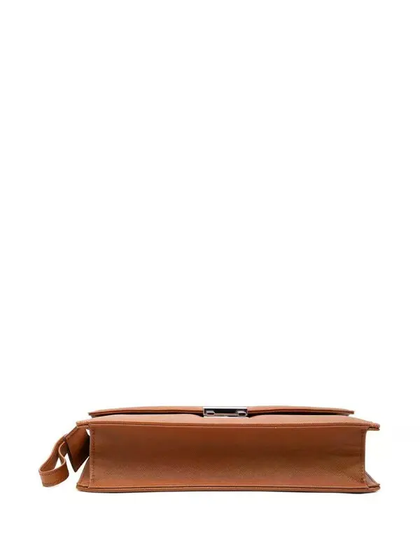 Burberry Leather Envelope Clutch Bag