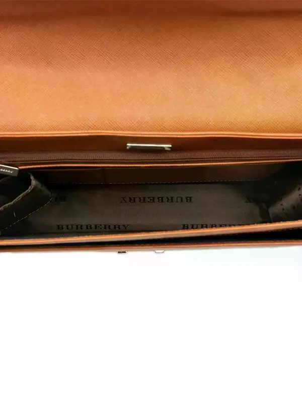 Burberry Leather Envelope Clutch Bag