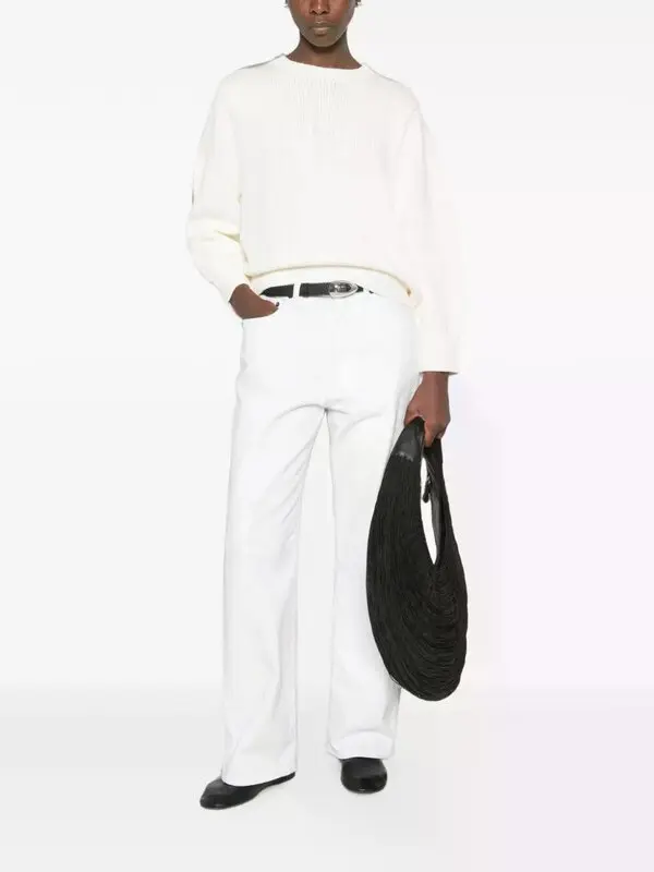 TOTEME Oversized Crew-neck Sweater