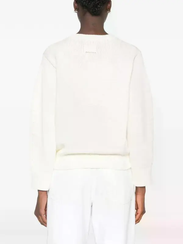 TOTEME Oversized Crew-neck Sweater