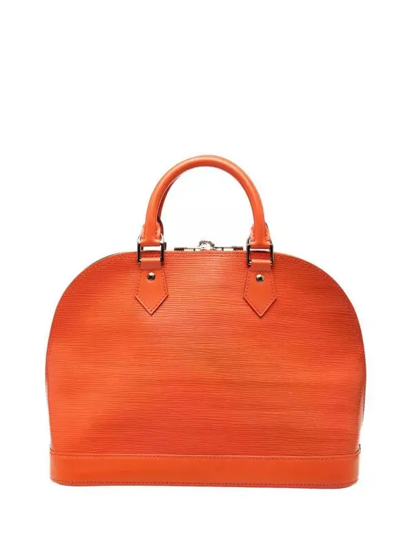 LOUIS VUITTON Epi Alma Pm Handbag - Orange