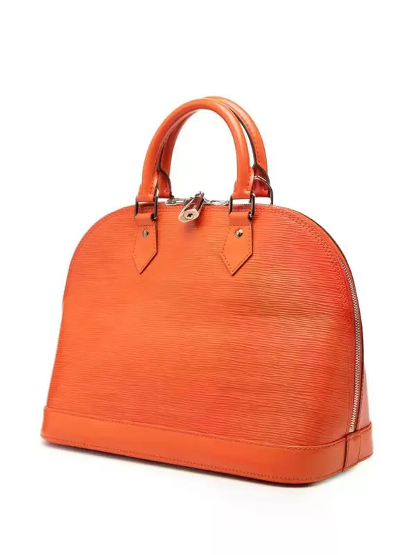 LOUIS VUITTON Epi Alma Pm Handbag - Orange