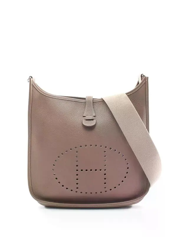 Hermès 2007 Clemence Evelyne Ii Pm Bag - Neutrals