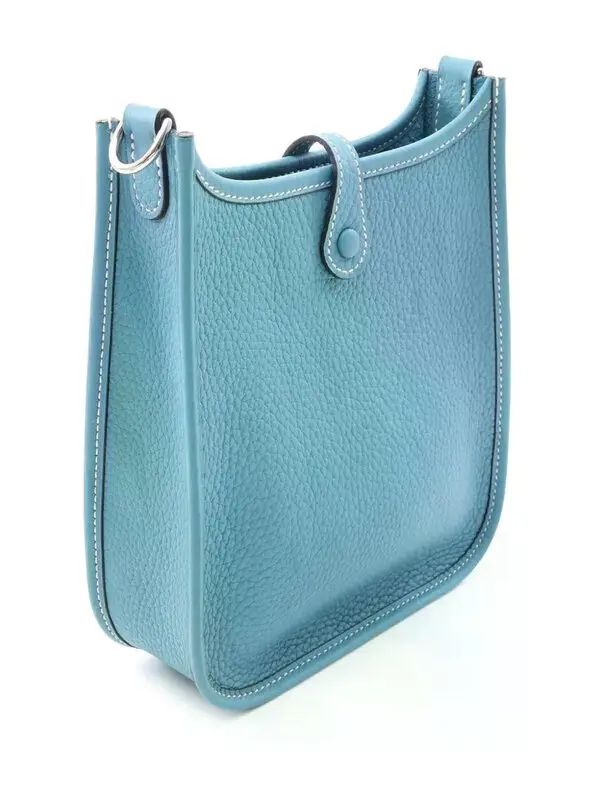 Hermès 1945-1970 Clemence Evelyne Tpm Shoulder Bag - Blue