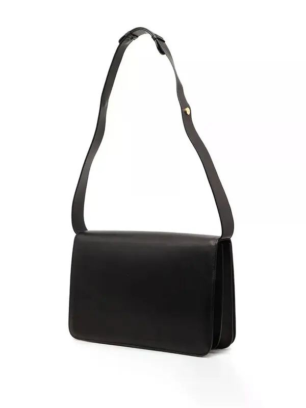 FERRAGAMO Leather Gancini Shoulder Bag