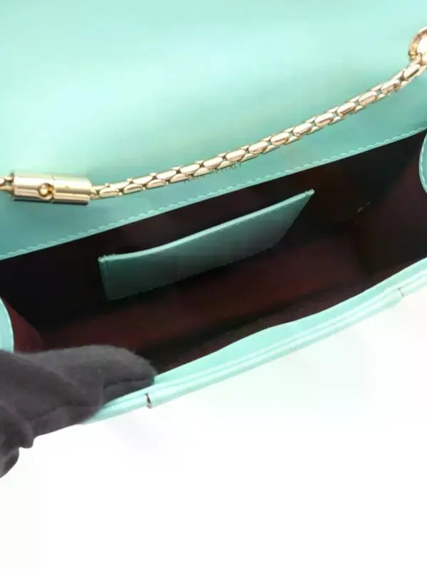 BVLGARI Serpenti Forever Chain Flap Shoulder Bag