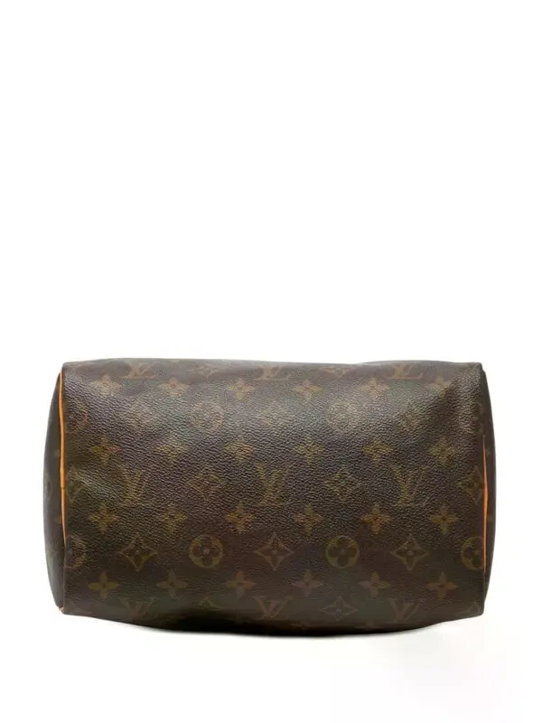 LOUIS VUITTON Monogram Speedy 25 Boston Bag - Brown