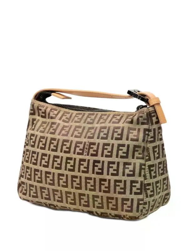 Fendi Zucchino Canvas Handbag