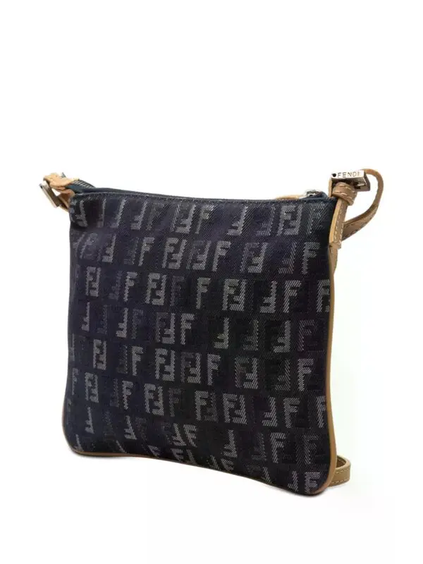 Fendi Zucchino Denim Crossbody Bag