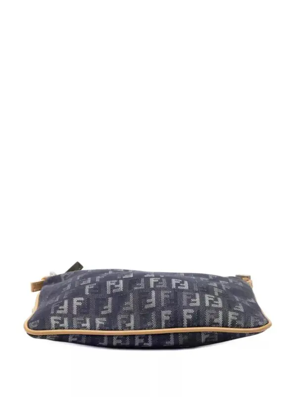 Fendi Zucchino Denim Crossbody Bag