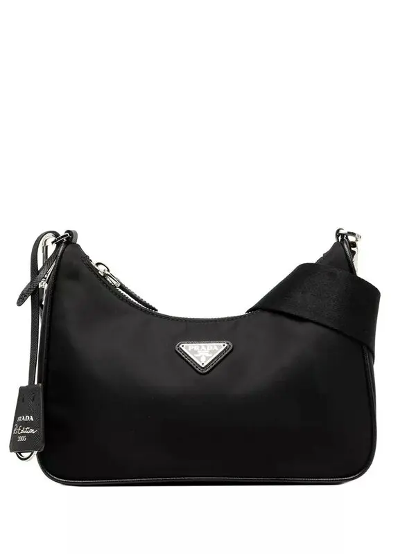 Prada Re Nylon Re Edition 2005 Satchel - Black