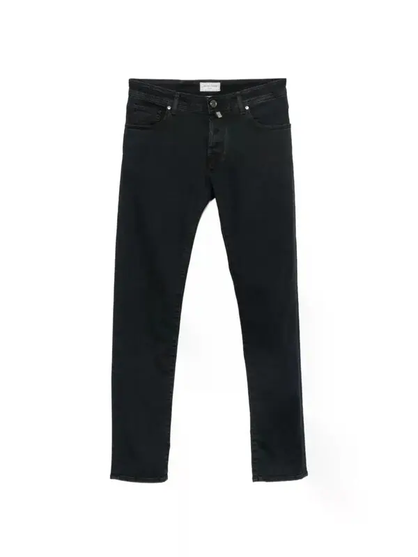 Jacob Cohen Embroidered Logo Jeans