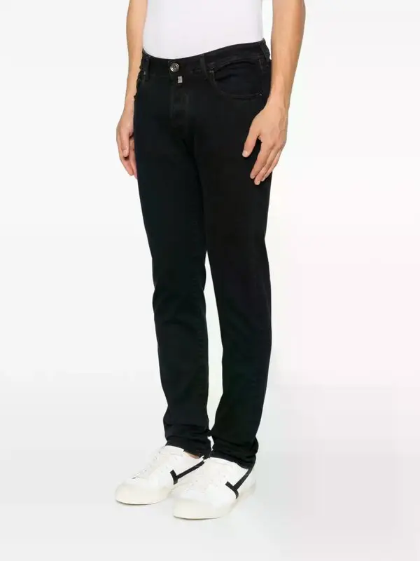 Jacob Cohen Embroidered Logo Jeans