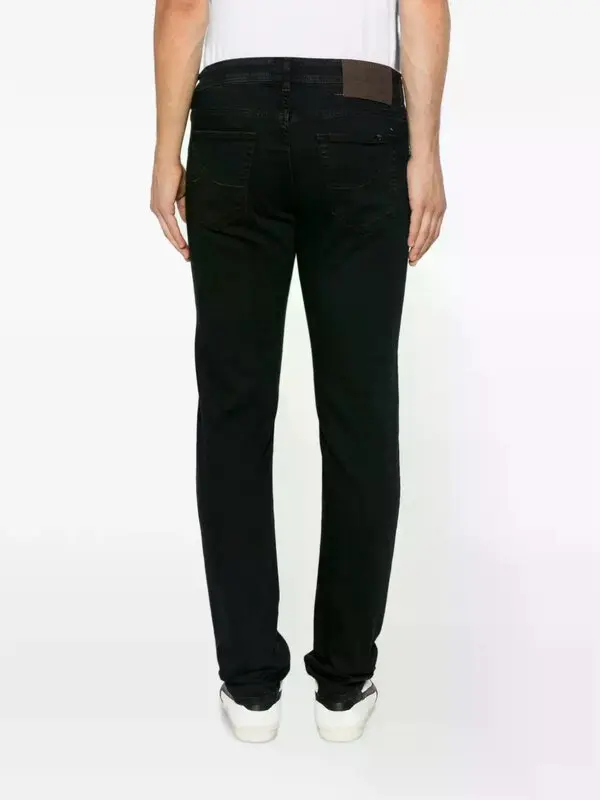 Jacob Cohen Embroidered Logo Jeans
