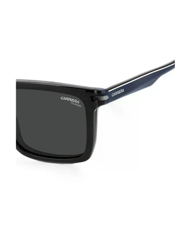 Carrera Eyewear Rectangle-frame Clip-on Eyeglasses - Blue