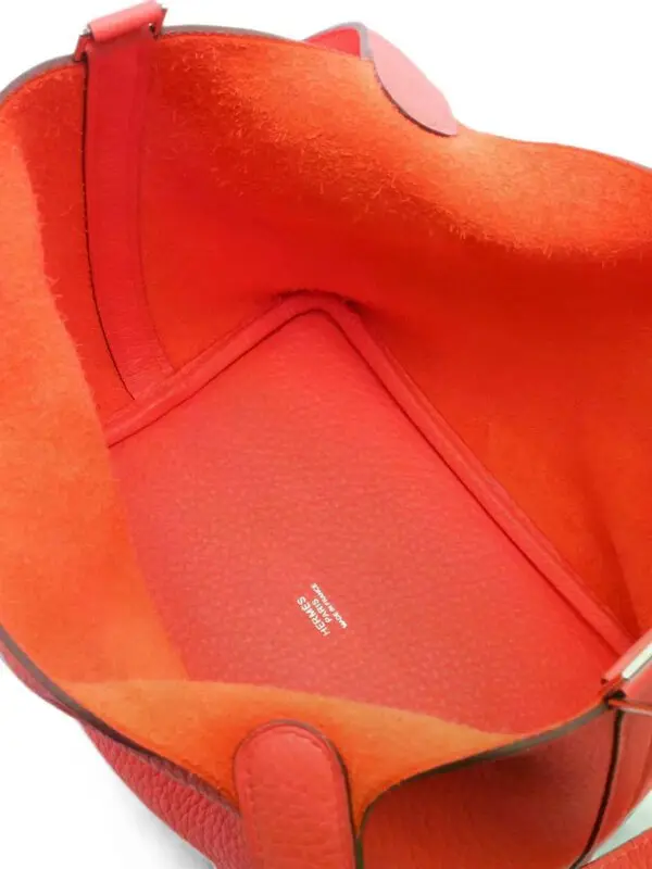 Hermès 2022 Picotin Lock Pm Tote Bag - Red