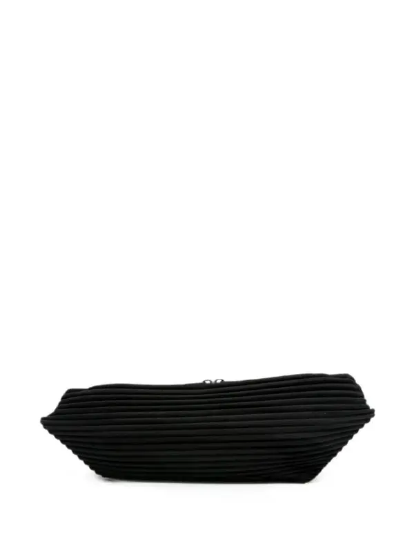 Issey Miyake Pleated Belt Bag - Black