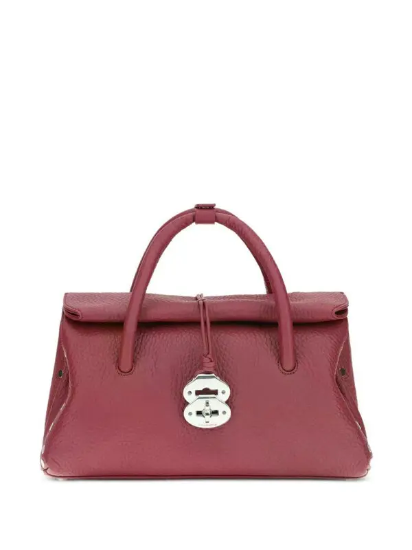 ZANELLATO Small Dotta Centauro Leather Satchel - Red