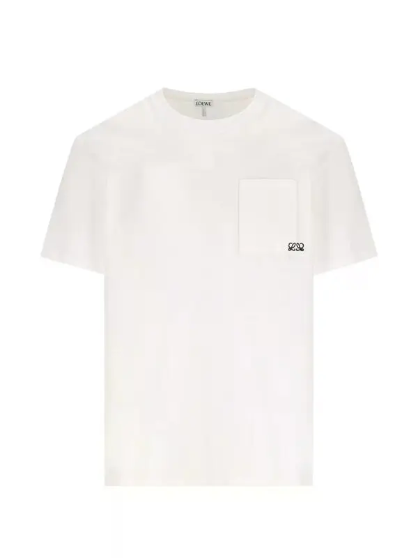 Loewe Logo-embroidered Pocket T-shirt