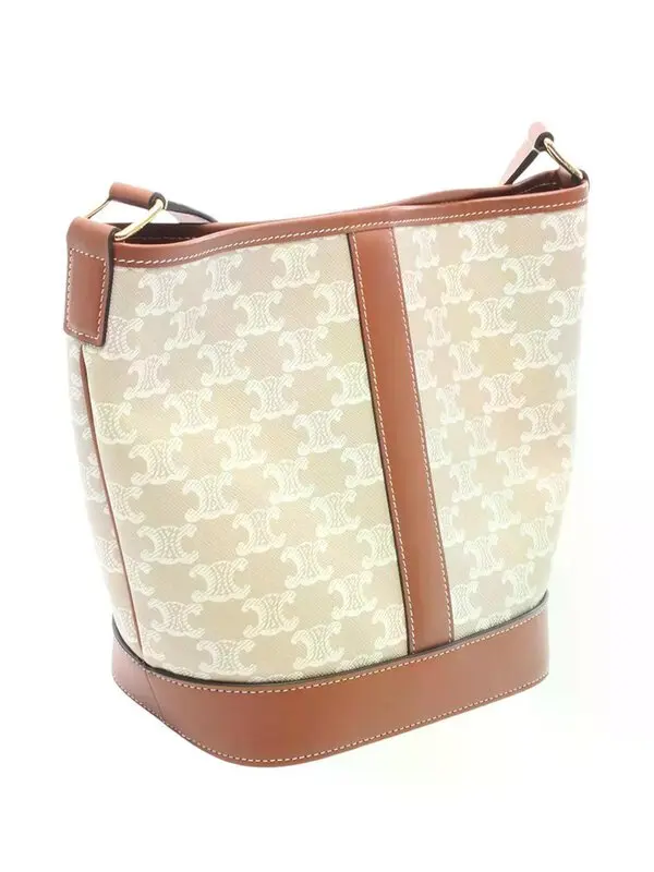Celine Small Triomphe Bucket Bag - Neutrals