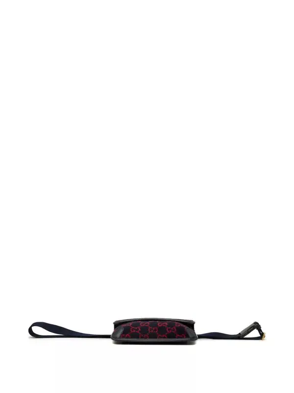 Gucci Gg Wool Slim Belt Bag - Black