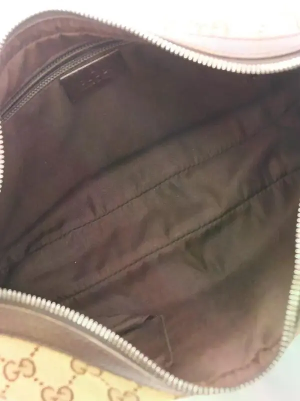 Gucci Gg Canvas Web-stripe Shoulder Bag