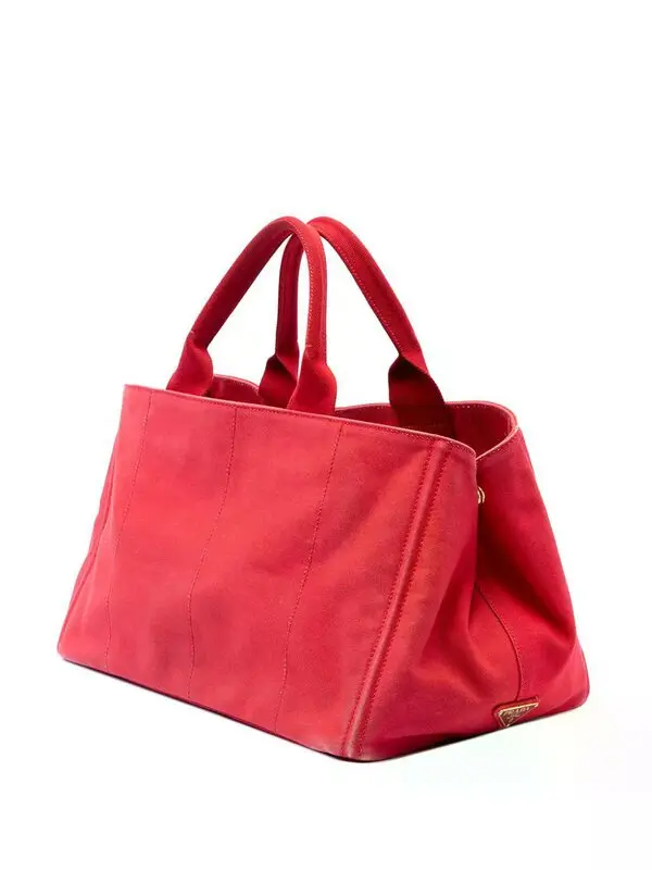 Prada Canapa Logo Satchel