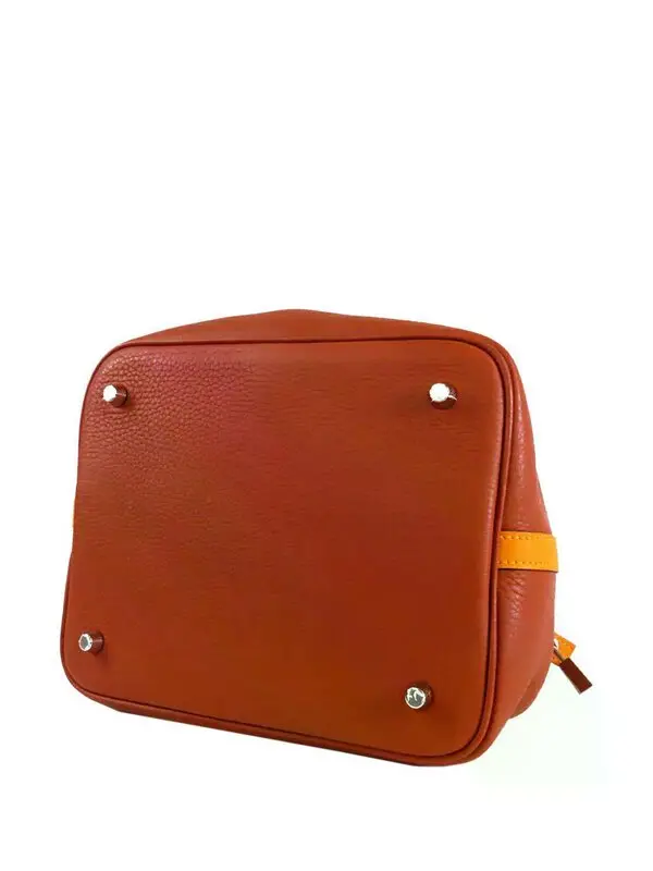 Hermès 2016 Bicolor Picotin Lock 22 Handbag - Orange