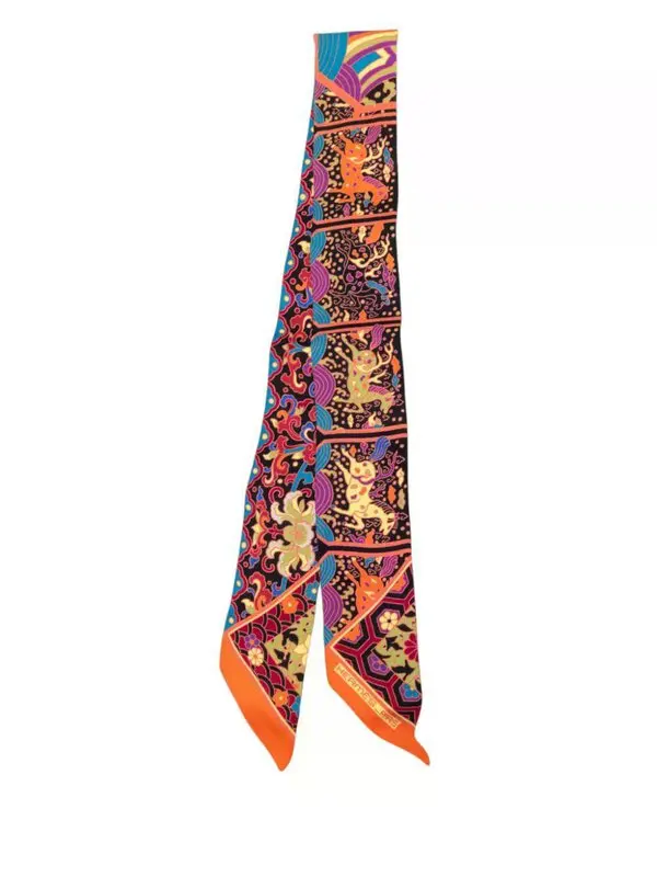 Hermès 2000-2026 Collections Imperiales Silk Twilly Scarf Scarves - Multicolour