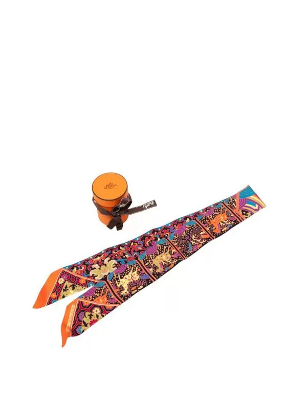Hermès 2000-2026 Collections Imperiales Silk Twilly Scarf Scarves