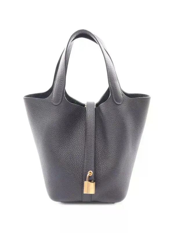 Hermès Picotin Lock Handbag - Grey