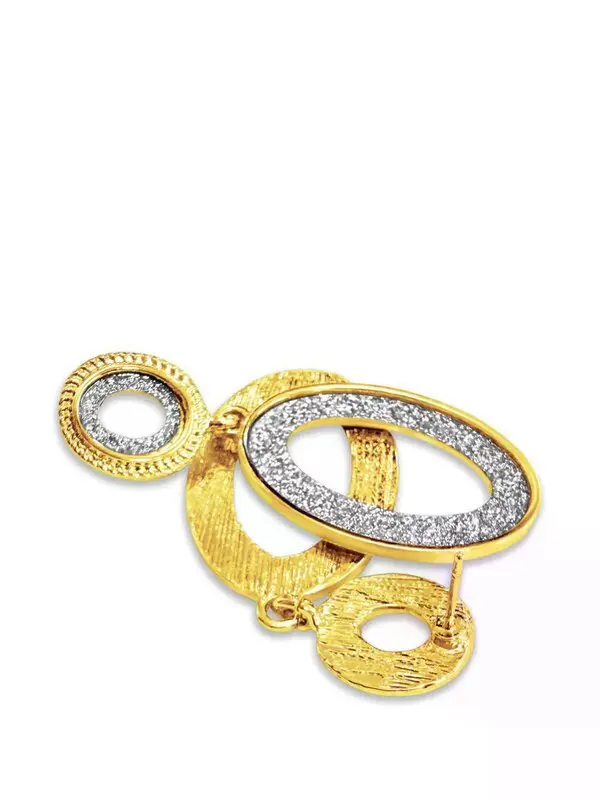 HZMER JEWELLERY Ananda Drop Earrings - Gold