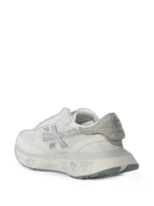 Premiata Lauryn Glitter-effect Mesh Sneakers