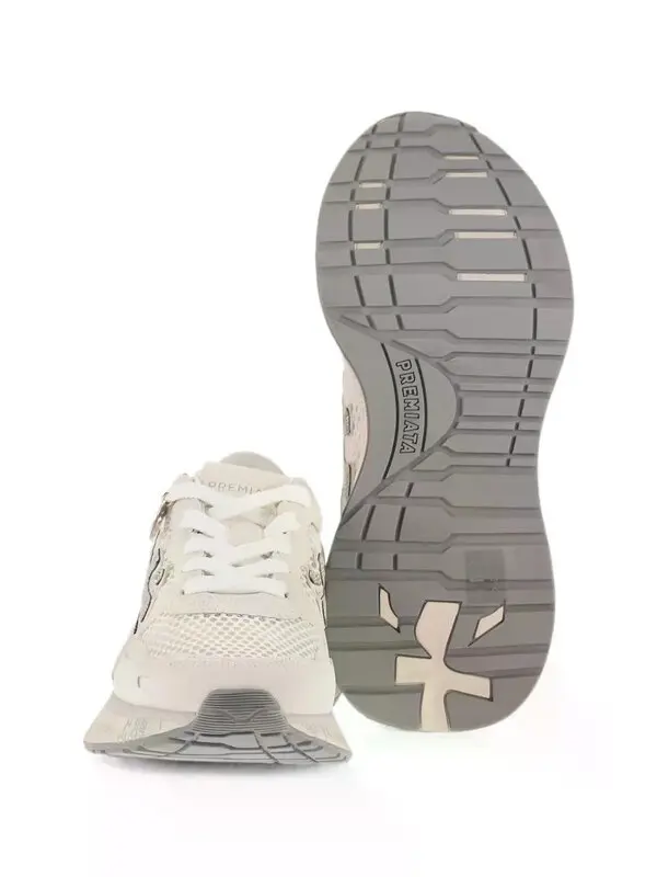 Premiata Lauryn Glitter-effect Mesh Sneakers