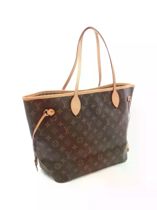 LOUIS VUITTON Monogram Canvas Neverfull Mm Tote Bag