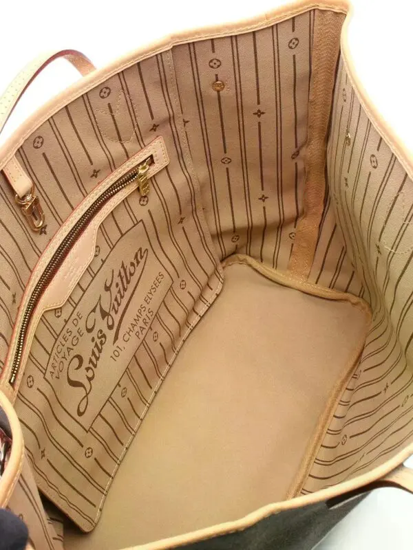 LOUIS VUITTON Monogram Canvas Neverfull Mm Tote Bag