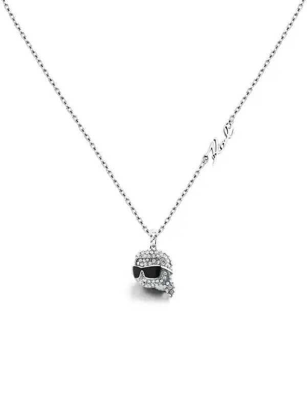 Karl Lagerfeld Ikonik Pendant Necklace