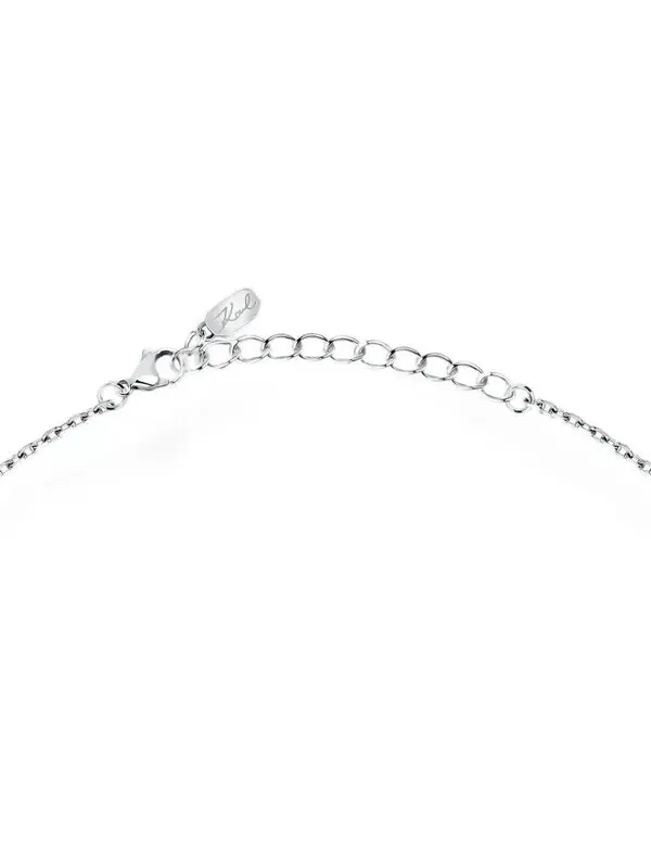 Karl Lagerfeld Ikonik Pendant Necklace