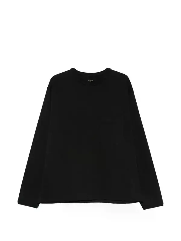 LEMAIRE Chest Pocket Sweatshirt - Black